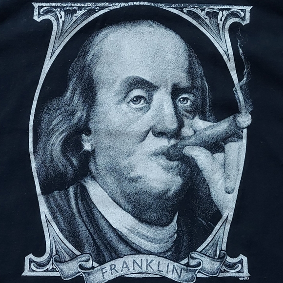 Gildan | Shirts | Benjamin Franklin Original Gangsta Tank Medium Gildan ...